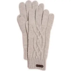 MUK LUKS Cozy Eyelash Yarn Gloves - Medium Grey Heather