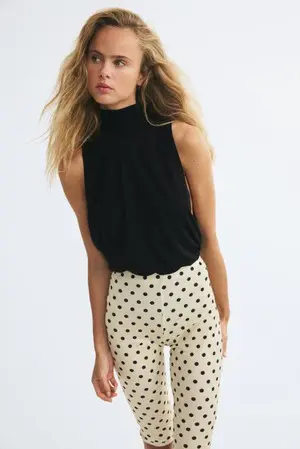 H&M Draped Thong Bodysuit