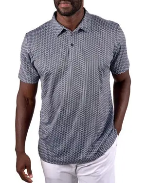 BLACK CLOVER Radiance Polo - Black Sand