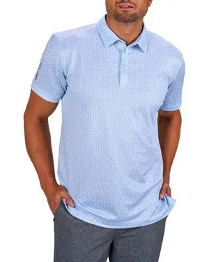 BLACK CLOVER Radiance Polo - Peri Blue