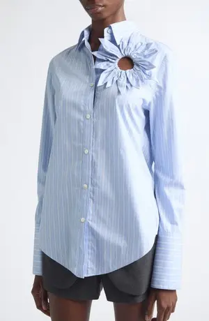Monse Sunflower Cotton Shirt