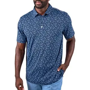BLACK CLOVER Lucky Feather Polo - Navy