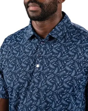 BLACK CLOVER Lucky Feather Polo - Navy
