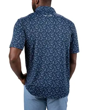 BLACK CLOVER Lucky Feather Polo - Navy