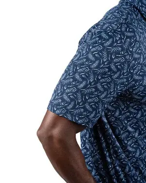 BLACK CLOVER Lucky Feather Polo - Navy