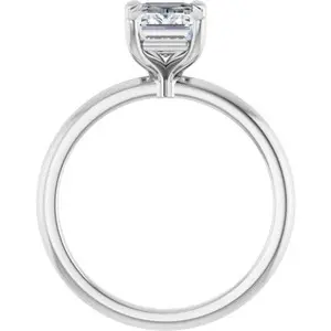 IVY & PEARL CO. 1 3/4 Ct Lab-grown Emerald Diamond Solitaire Ring In 14k Gold
