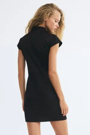 H&M Jacquard-weave Cutout Dress
