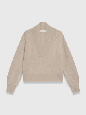 The Fold Orta Wool Blend V-neck Sweater