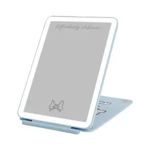 IMPRESSIONS VANITY Peanuts Snoopy "bowtie" Touchpad Mini Led Makeup Mirror