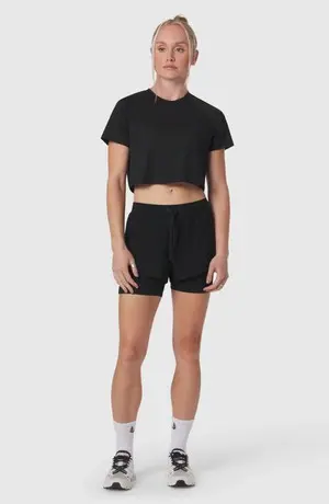 ASRV Aerosilver Cropped Tee