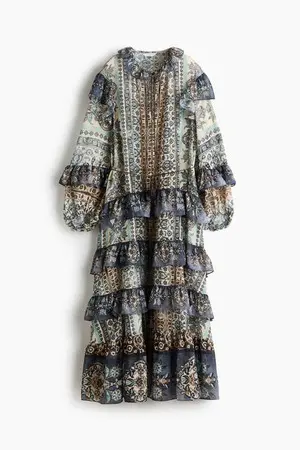 H&M Flounced Tunic Dress