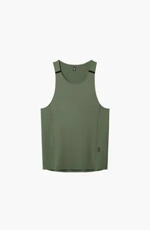 ASRV 3d Lite 2.0 Lycra Pro Singlet - Olive
