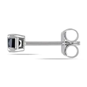 JULIANNA B. 1/4 Ctw Black Stud Earrings 14k