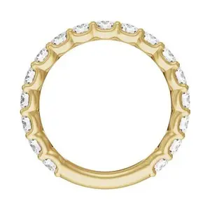 IVY & PEARL CO. 1 3/4 Ct Lab-grown Diamond Band In 14k Gold
