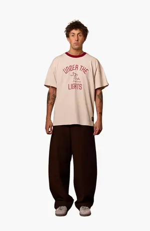 UNDER THE LIGHTS The Rec Tee - Beige