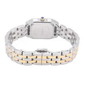 PEUGEOT Sleek Panther Square Bracelet Watch- 20x22mm