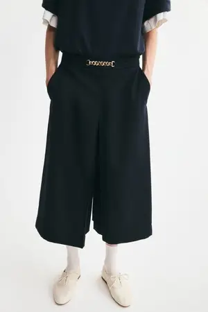 H&M Pleat-detail Culottes