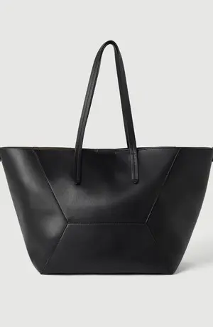 Brunello Cucinelli Bc Duo Large Bag In Calfskin With Monili