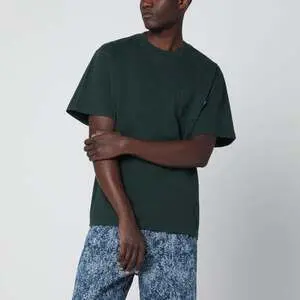 AWAKE NY Crewneck T-shirt With Logo - Green