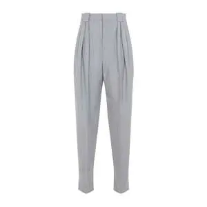 Bottega Veneta Compact Wool Tapered Pants