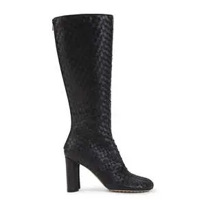 Bottega Veneta Cherry High Boot - Black
