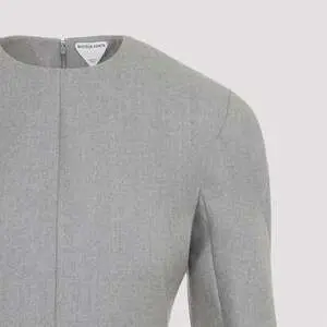 Bottega Veneta Compact Wool Mini Dress