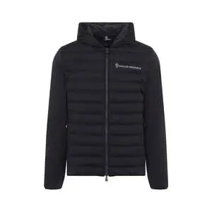Moncler Zip Up Cardigan Jacket - Black