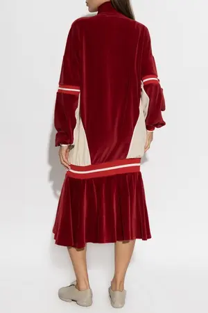 Lacoste Velour Dress With Logo