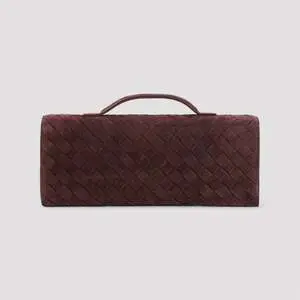 Bottega Veneta Andiamo Suede Clutch