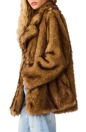 Steve Madden Kindra Faux Fur Coat