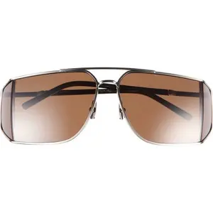 Saint Laurent Sl 750 59mm Rectangle Sunglasses