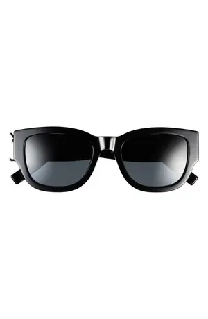 Saint Laurent Sl M174 Cat Eye Sunglasses - Black