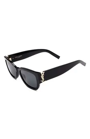 Saint Laurent Sl M174 Cat Eye Sunglasses - Black