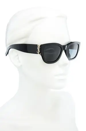 Saint Laurent Sl M174 Cat Eye Sunglasses - Black