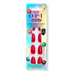 OPI Xm&m Holiday Collectible Sticking Point Press-ons - Bite Sized Behavior