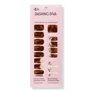 DASHING DIVA Gloss Ultra Shine Gel Nail Strips - Cherry Glitz