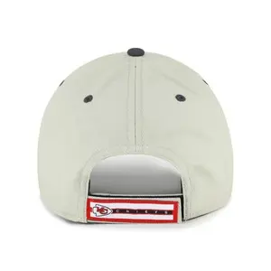 '47 Black Kansas City Chiefs Half Block Text Mvp Adjustable Hat