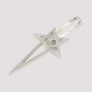 Rick Owens Pentagram Earrings