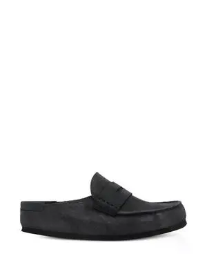 BIRKENSTOCK Naples Wrapped Mules - Grey