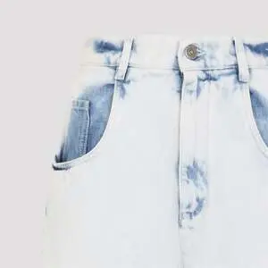 MAISON MARGIELA Cutout Denim Trousers - Blue
