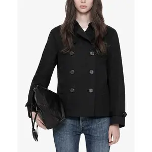 ALLSAINTS Tilda Double-breasted Cotton Jacket