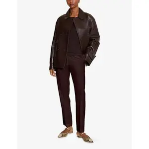 JOSEPH Coleman Slim-fit Stretch-woven Trousers