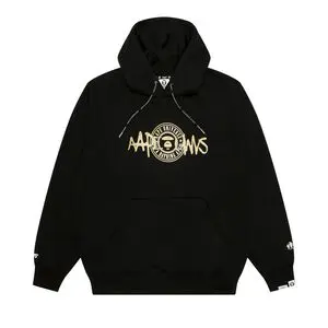 AAPE Logo Basic Hoodie - Black