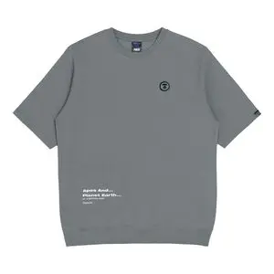 AAPE Moonface Patch Relaxed Tee /light - Grey