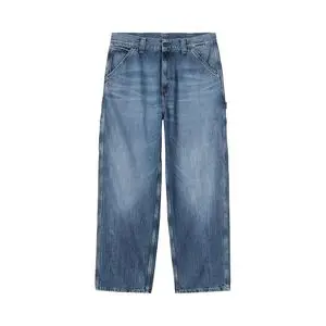 Carhartt Work In Progress Og Single Knee Jeans Marble - Blue