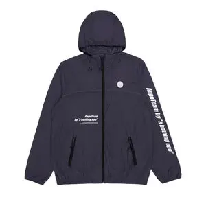 AAPE Moonface Hooded Lightweight Jacket /purple - Grey