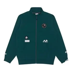 AAPE Logo Zip-up Sweater /blue