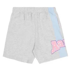 AAPE Logo Embroidered Sweat Shorts /heather - Grey