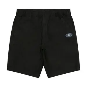 AAPE Unvs Moonface Logo Patch Shorts - Black