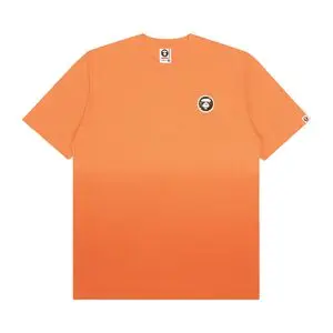 AAPE Moonface Camo Patch Gradient Tee /light - Orange